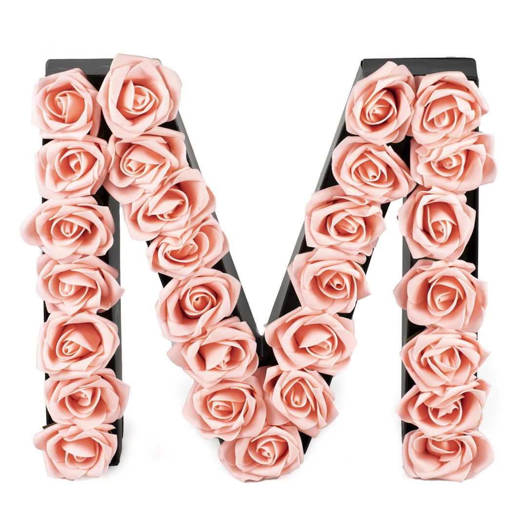 M FLOWER BOX WITH FOAM ROSES | The Flower Shop